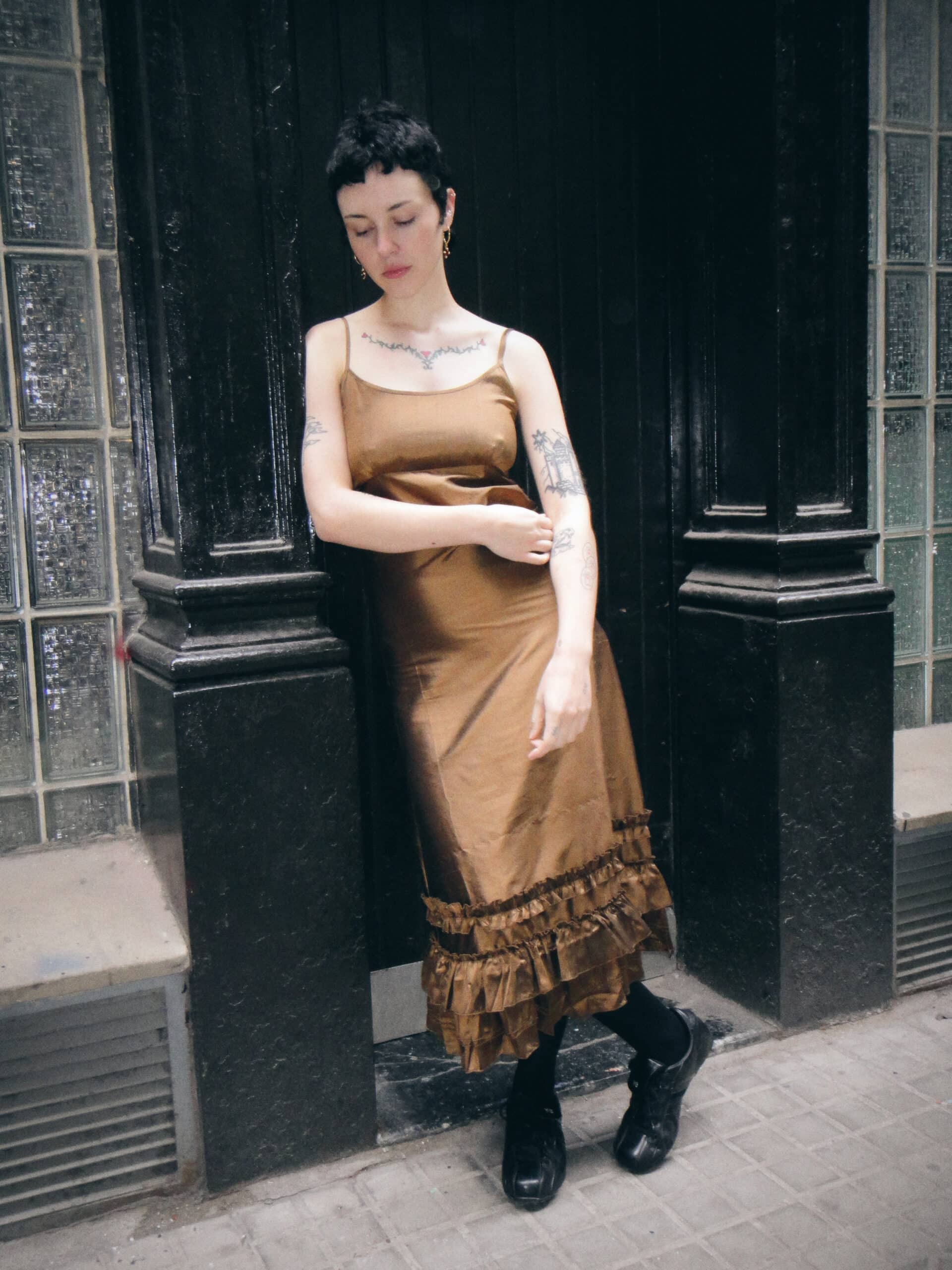 ORLA BROWN silk dress by Hai- MUY FRÁGIL